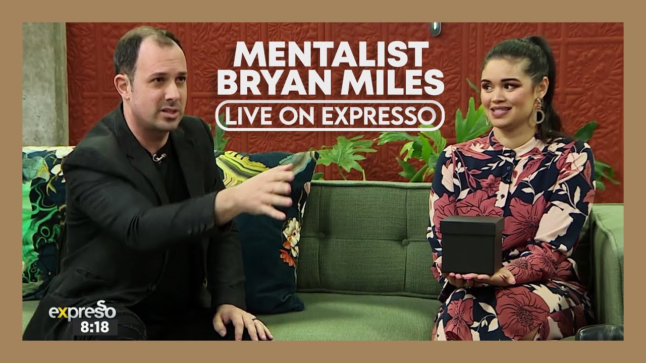 Mentalist Bryan Miles Live on Expresso - YouTube