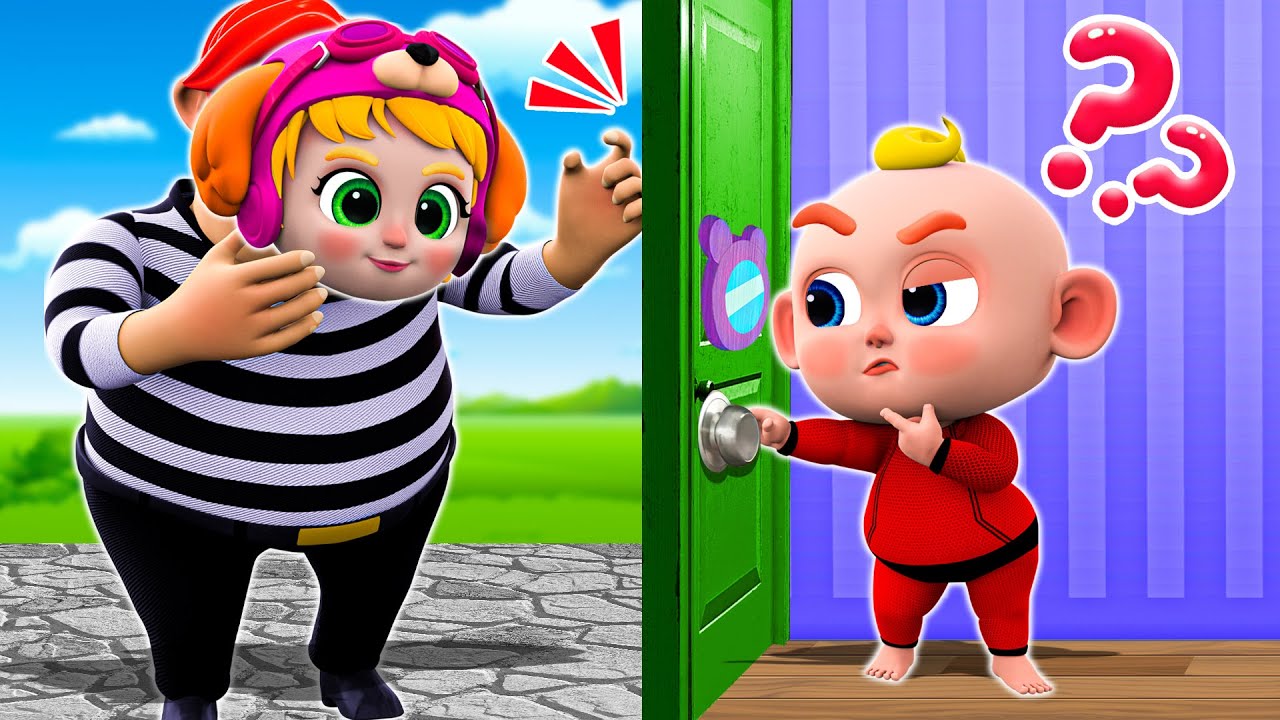 Stranger Danger Song | Knock Knock, Who's at the Door? | Nursery Rhymes ...