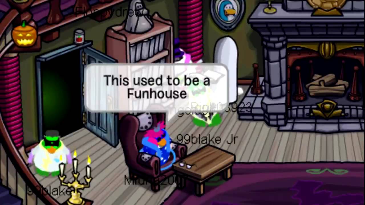Club Penguin~Funhouse~ P!nk - YouTube
