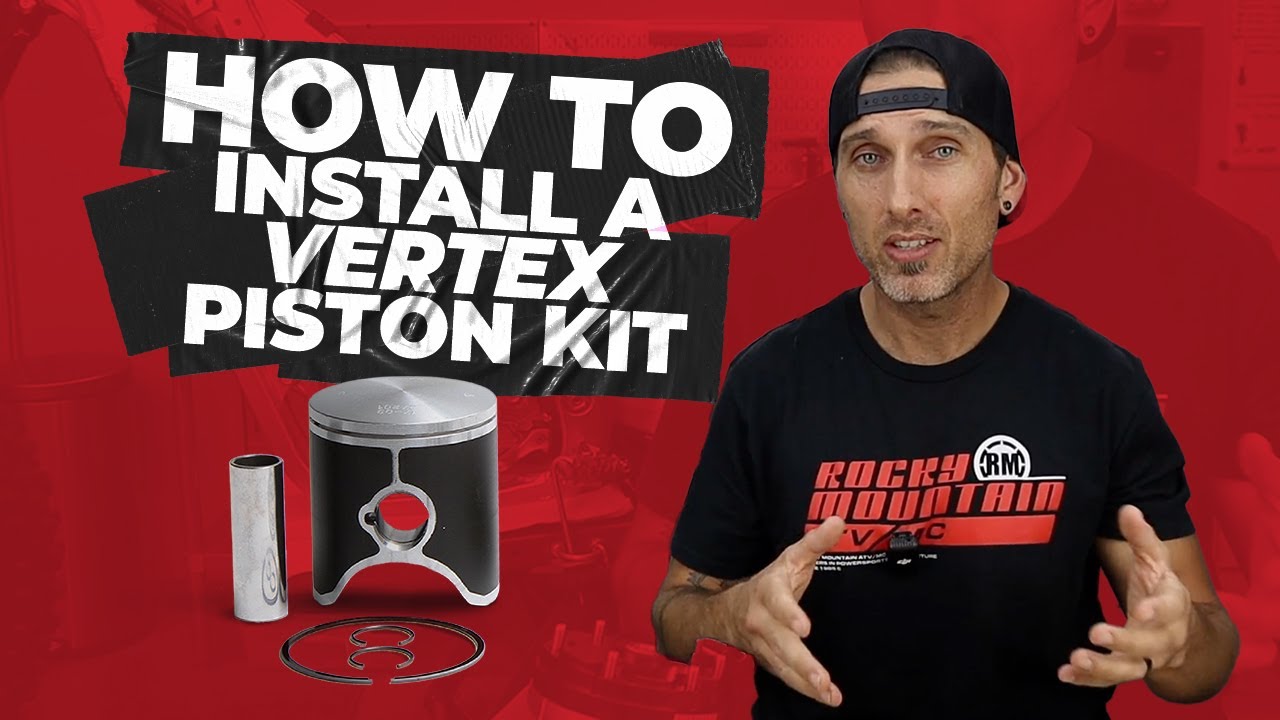 How to Install a Vertex Piston Kit - YouTube