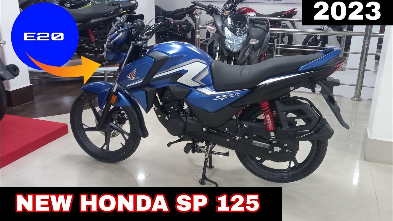 New Honda SP~125 E20 | Honda SP~125 2023 Model - YouTube