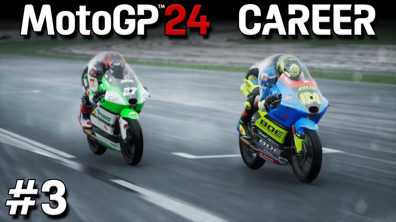 MotoGP 24 Career Mode Part 3 - Red Flags Galore! - YouTube