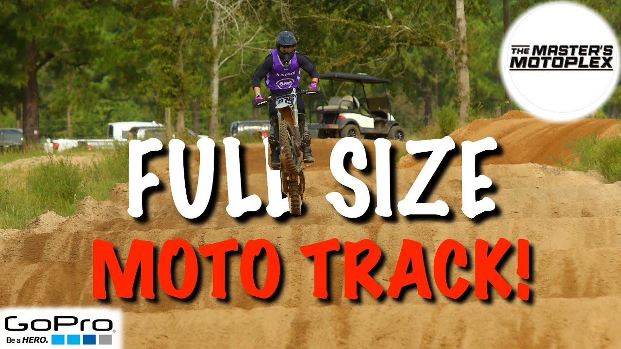 I LOVE the new layout at Master's Motoplex!!! (onboard CRF 250R) - YouTube
