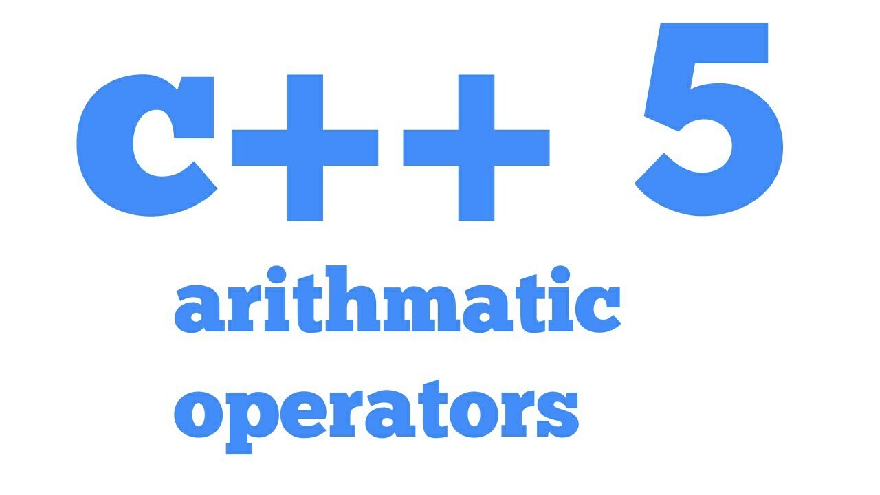 c++ tutorial arithmatic operators |c++ basic to advance urdu / hindi - YouTube