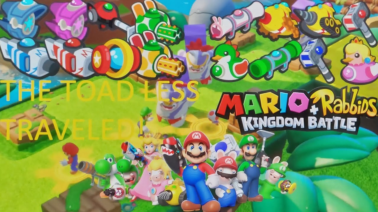 Mario + Rabbids: Kingdom Battle - The Toad Less Traveled with the ...