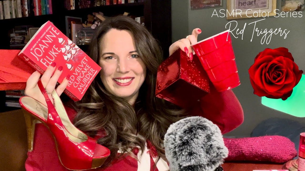 ASMR Red Triggers - YouTube