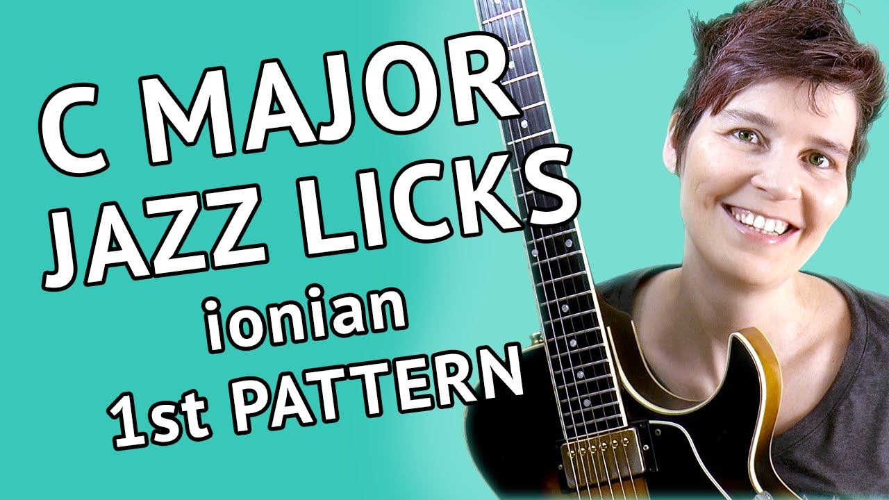 C Major Jazz Guitar Licks - Start Jazz Soloing with these Licks! - YouTube