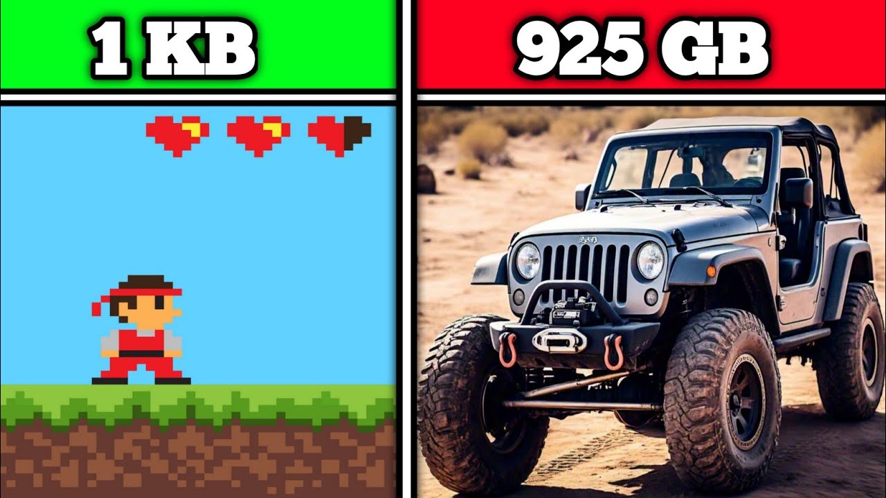 I PLAYED 1 KB TO 925 GB GAMES ON PLAYSTORE 🔥 - YouTube