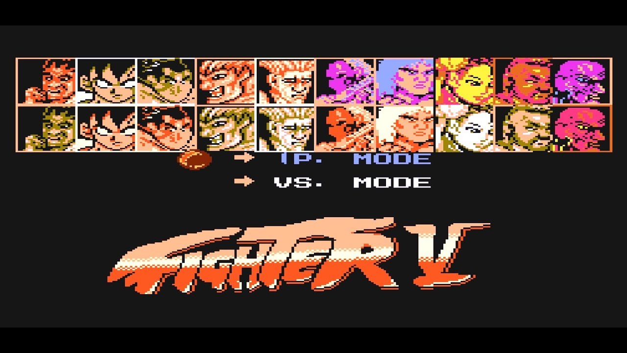 Street Fighter V 20 Peoples (NES) Arcade - YouTube