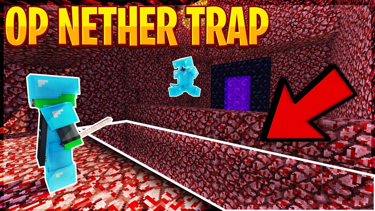 nether trapping is op... | Minecraft HCF - YouTube