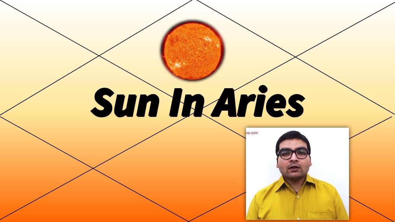 Sun in Aries (Traits and Characteristics) - Vedic Astrology - YouTube