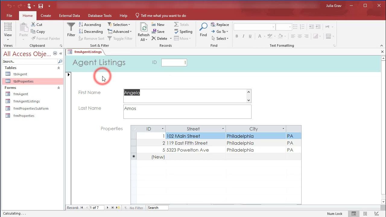 Access - Basic Form Editing - YouTube