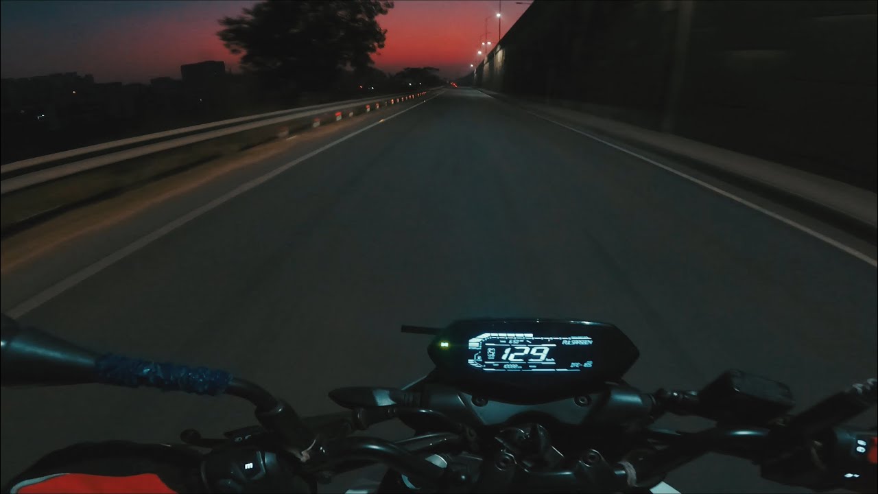 Weekend ride with beautiful sunrise - YouTube