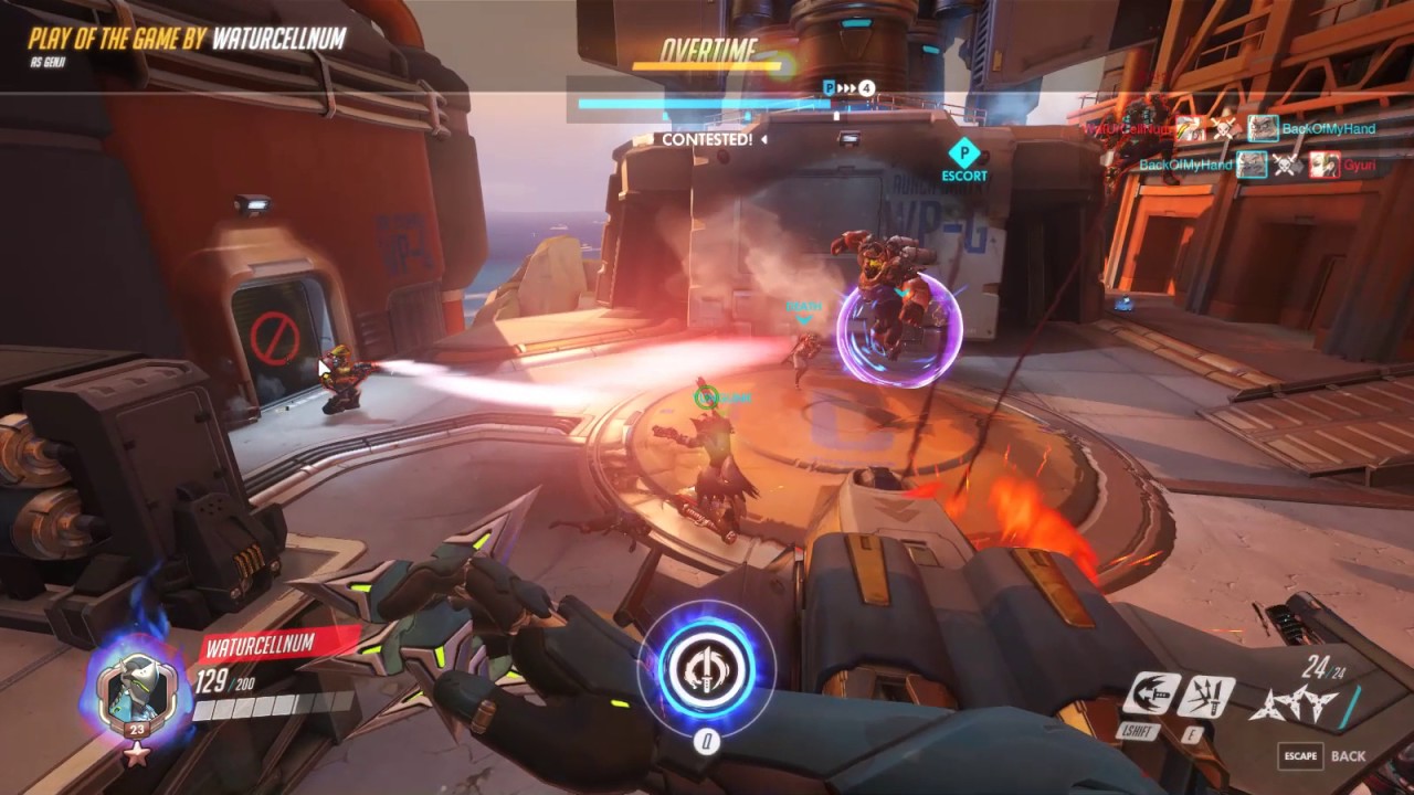 noob genji play of the game 1 - YouTube