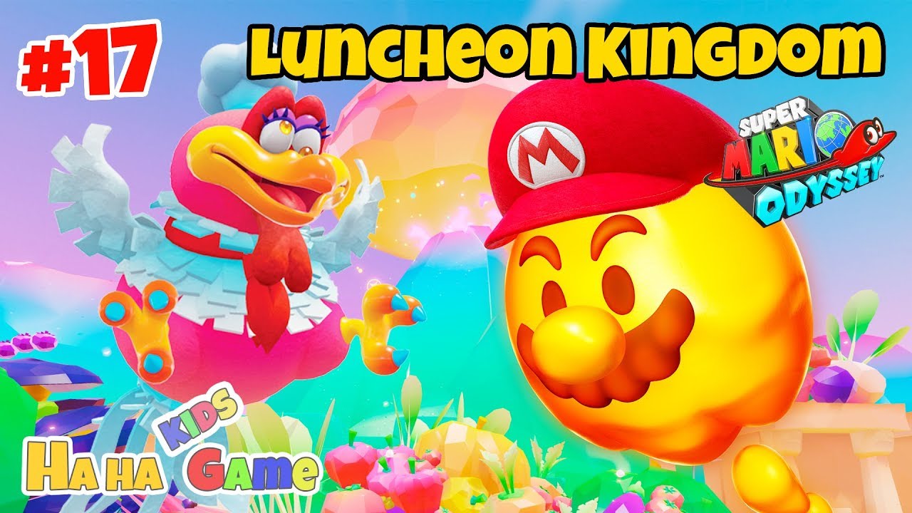 Super Mario Odyssey - #17 Luncheon Kingdom - Cookatiel Showdown ...