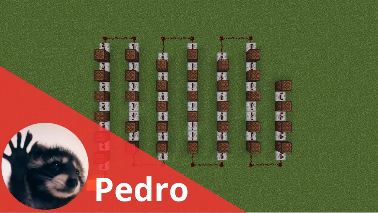 Pedro Pedro Pedro | Como Tocar no Minecraft! - AtmBr - YouTube