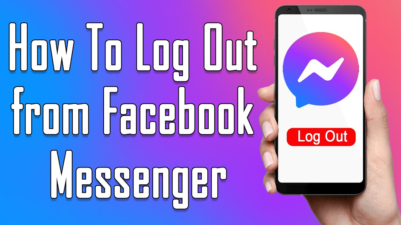 How To Log Out from Facebook Messenger App 2021 | Facebook Messenger ...