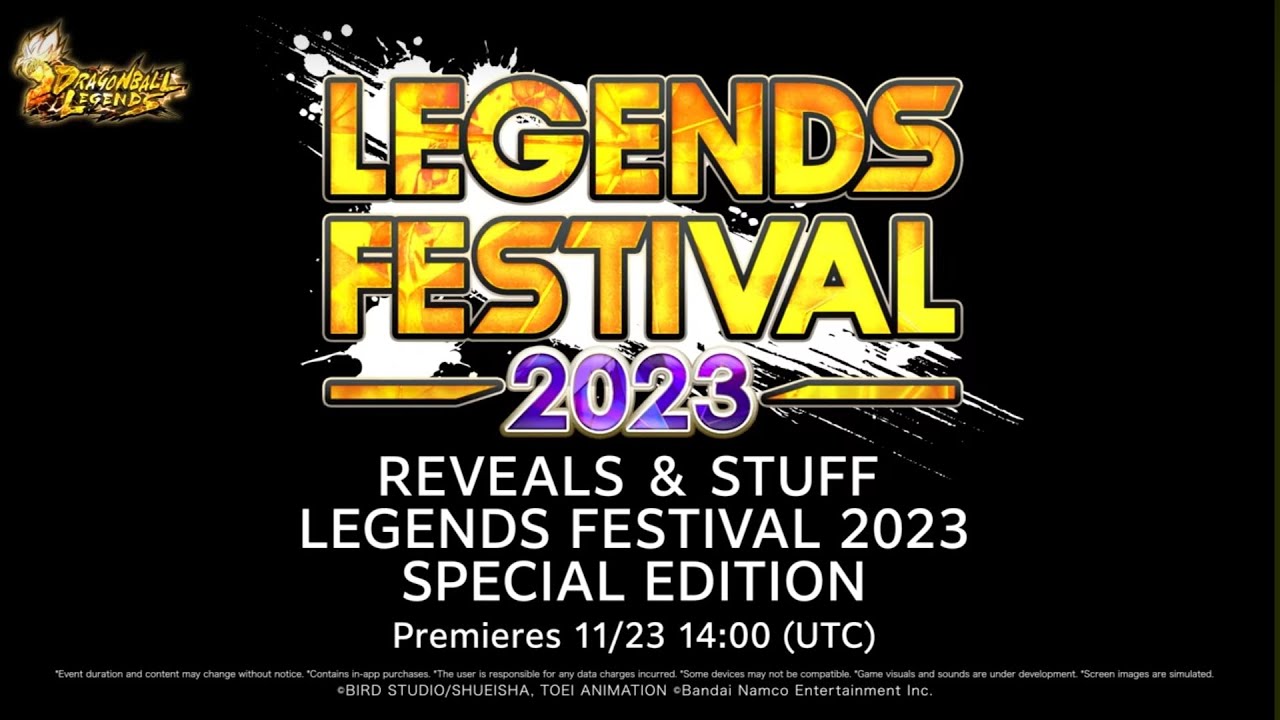 TRAILER OFICIAL DO DRAGON BALL LEGENDS (LEGENDS FESTIVAL) - YouTube
