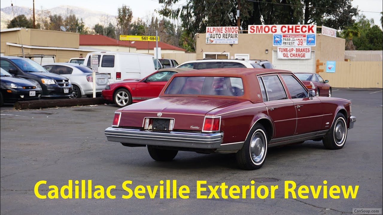 1976 Cadillac Seville Video Civil K-body Sport Luxury Car Exterior ...