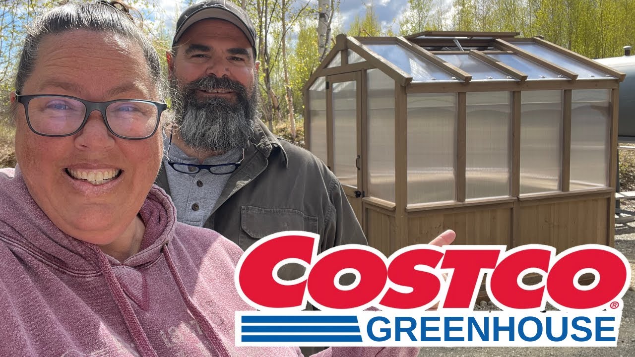 We Build the Costco Yardistry Greenhouse for our Alaskan Homestead ...