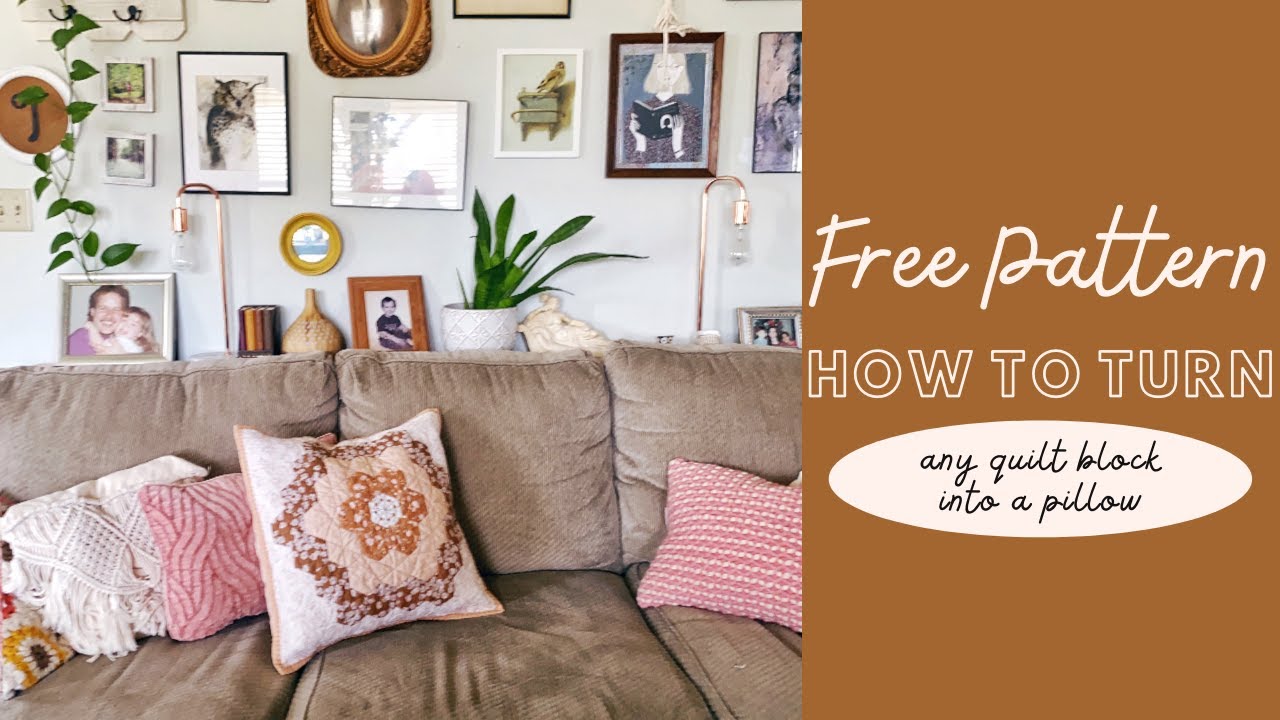 Pillow Making tutorial - YouTube