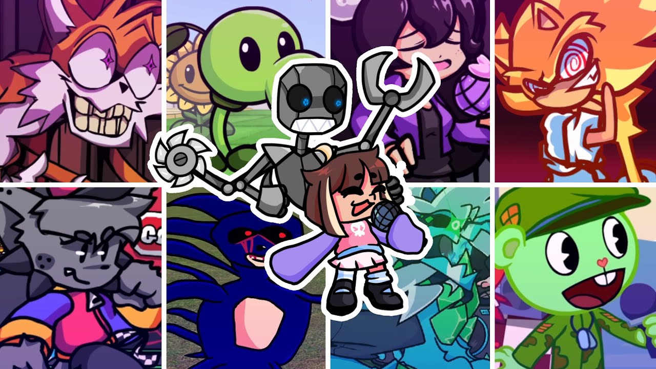 Cessation but Every Turn a Different Character Sings 🎤 (FNF Cessation ...