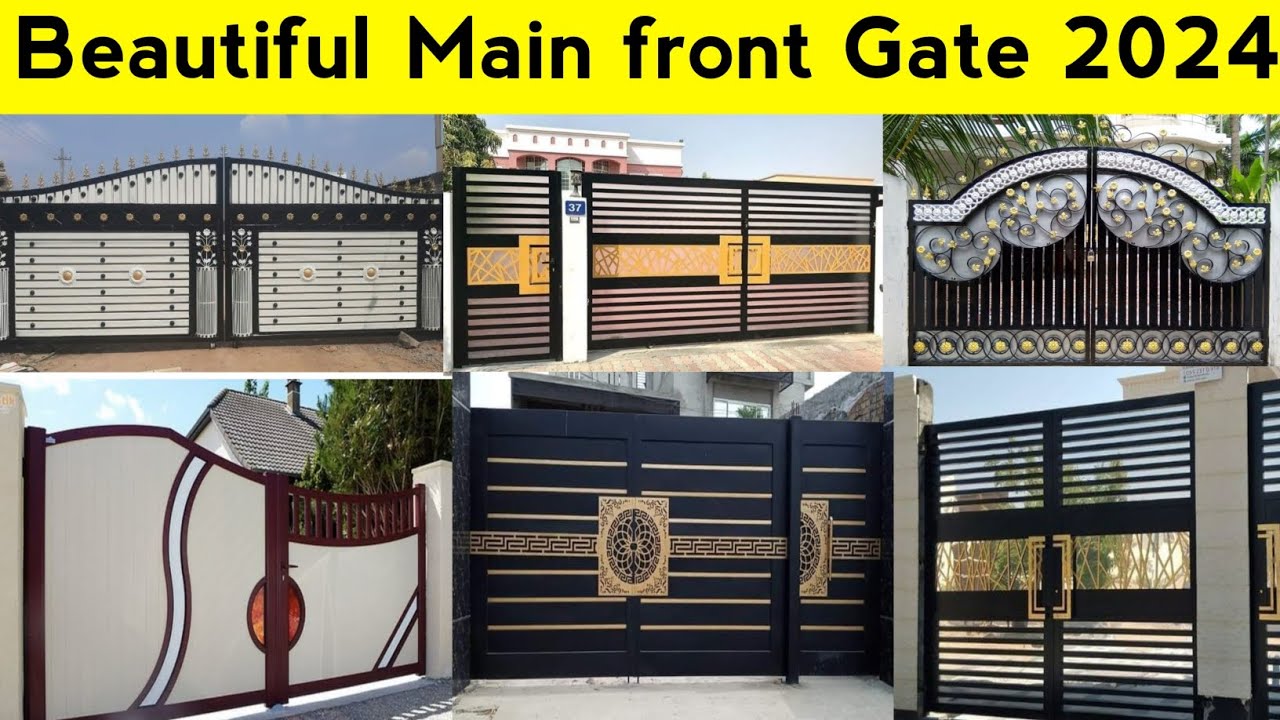 Top 50 front gate design 2024 | Main front Gate design 2024 | MkDecore2 ...
