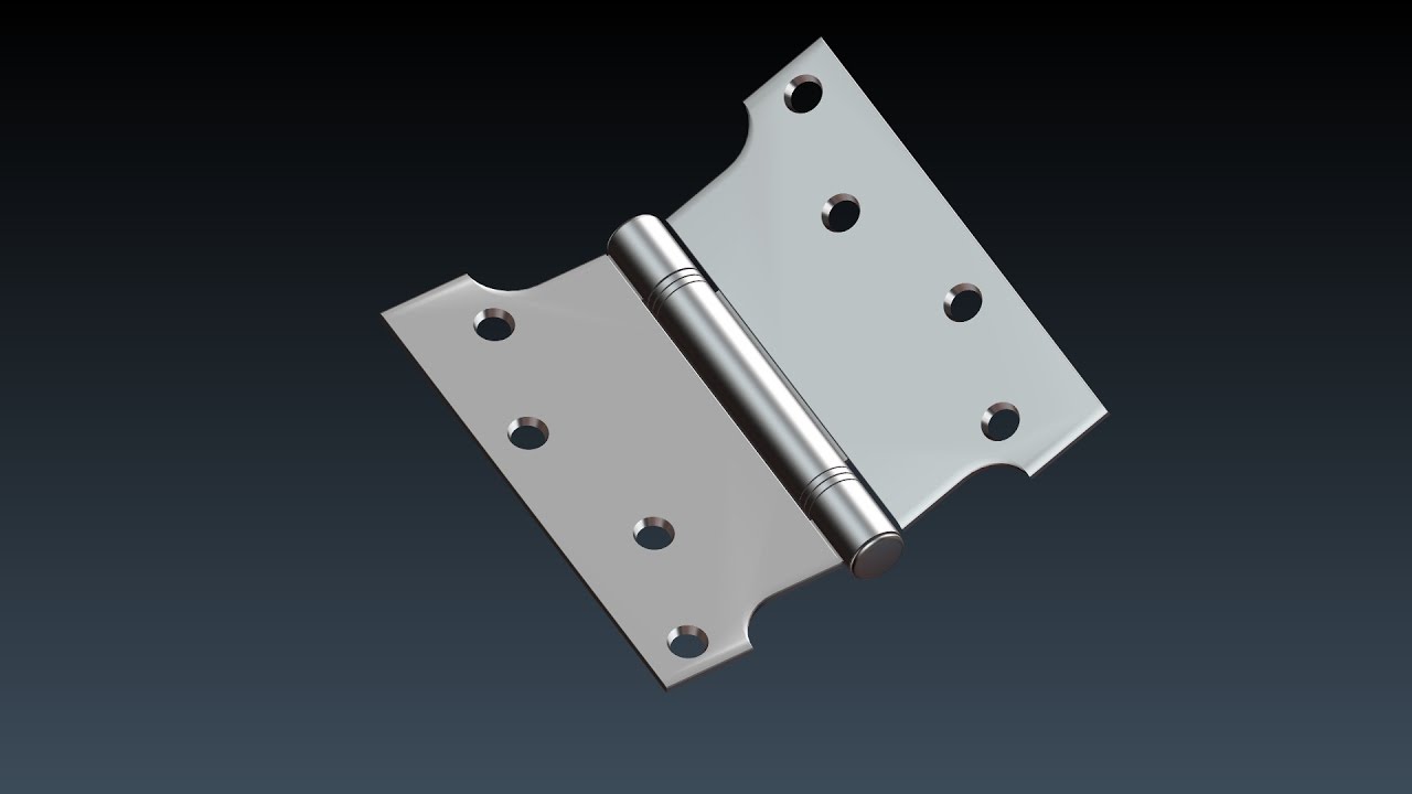 Blender: Modeling a Parliament Hinge - YouTube