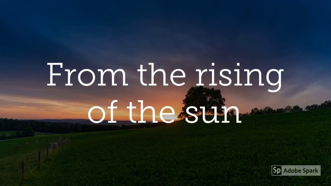 Psalm 113 3 YouTube