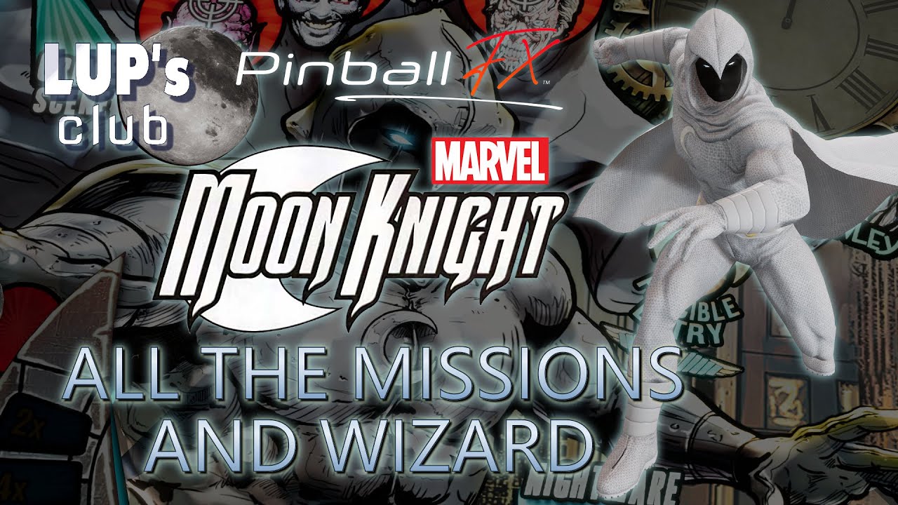 Pinball FX [4K] Marvel Pinball: Moon Knight All the modes & Wizard (443 ...