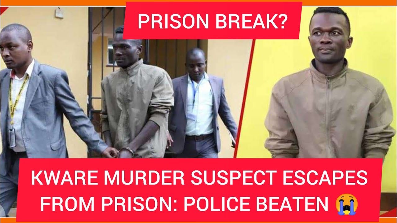 KWARE MURDER Suspect Collins Jumaisi and 13 others ESCAPE from PRISON ...