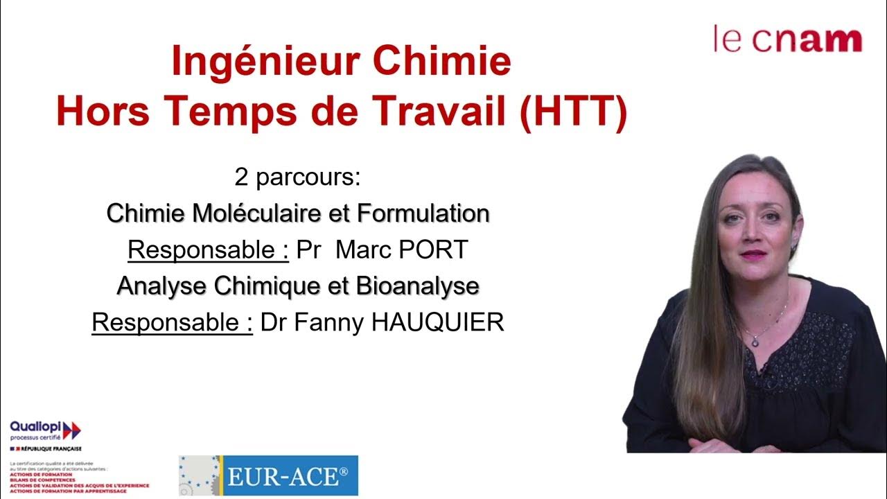 Le diplôme d'Ingénieur Chimie hors temps de travail (HTT) - YouTube