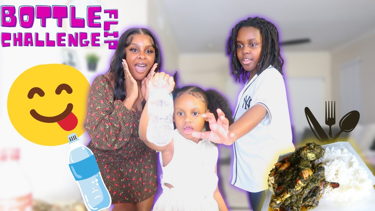 BOTTLE FLIP FOR FOOD CHALLENGE - YouTube