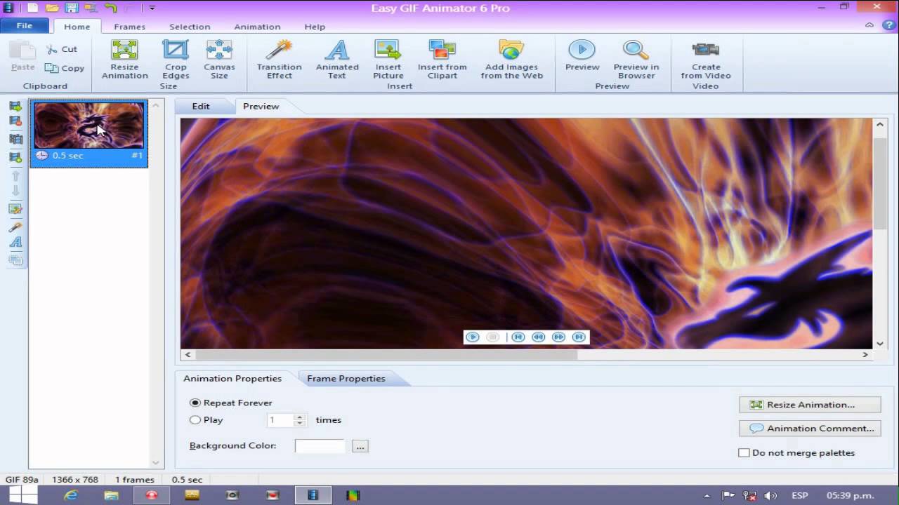 Easy GIF Animator Pro 6 - Parte 1 - YouTube