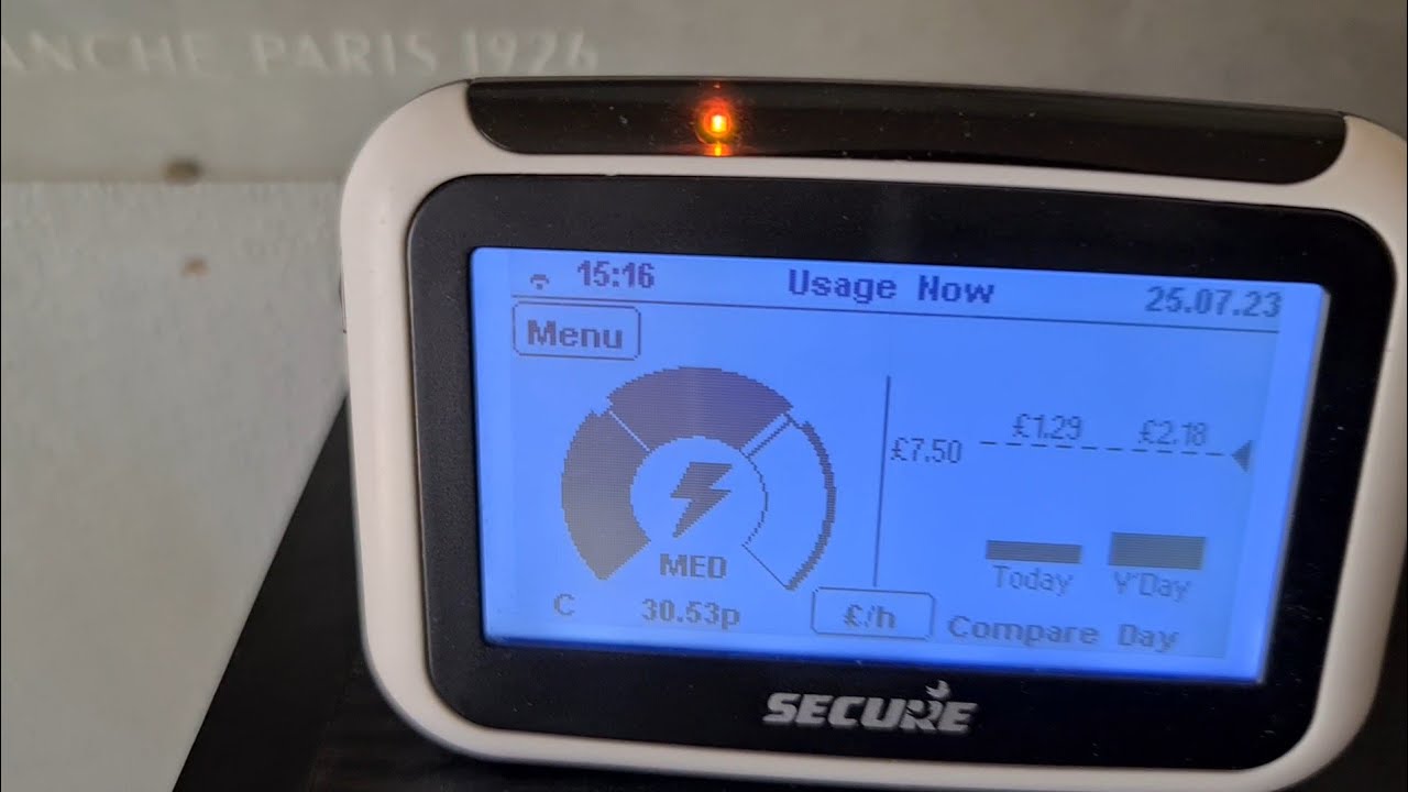 SMART METER READING, UW UK FIRST GENERATION SMART METER, HOW TO USE ...