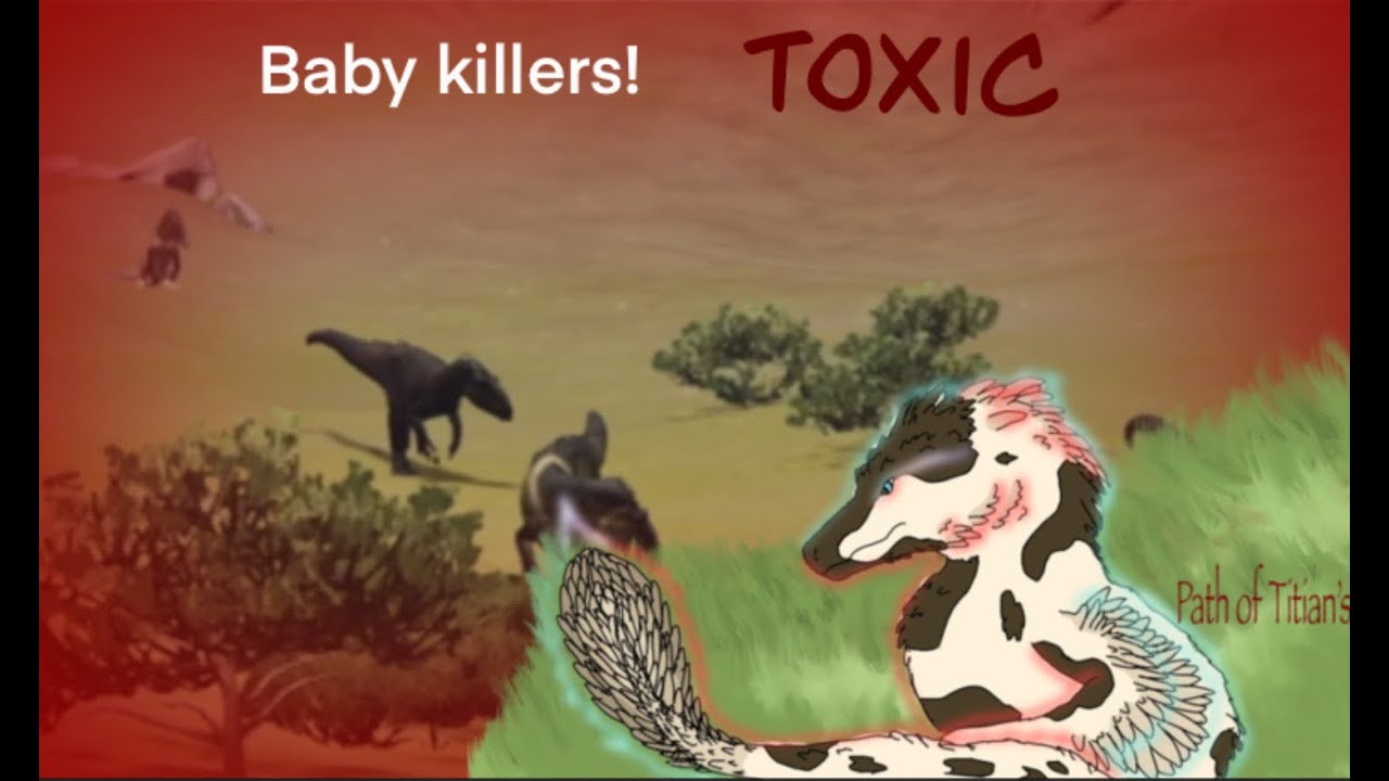 Huge toxic pack of allos take over impact crater. #allosaurus #raptor # ...