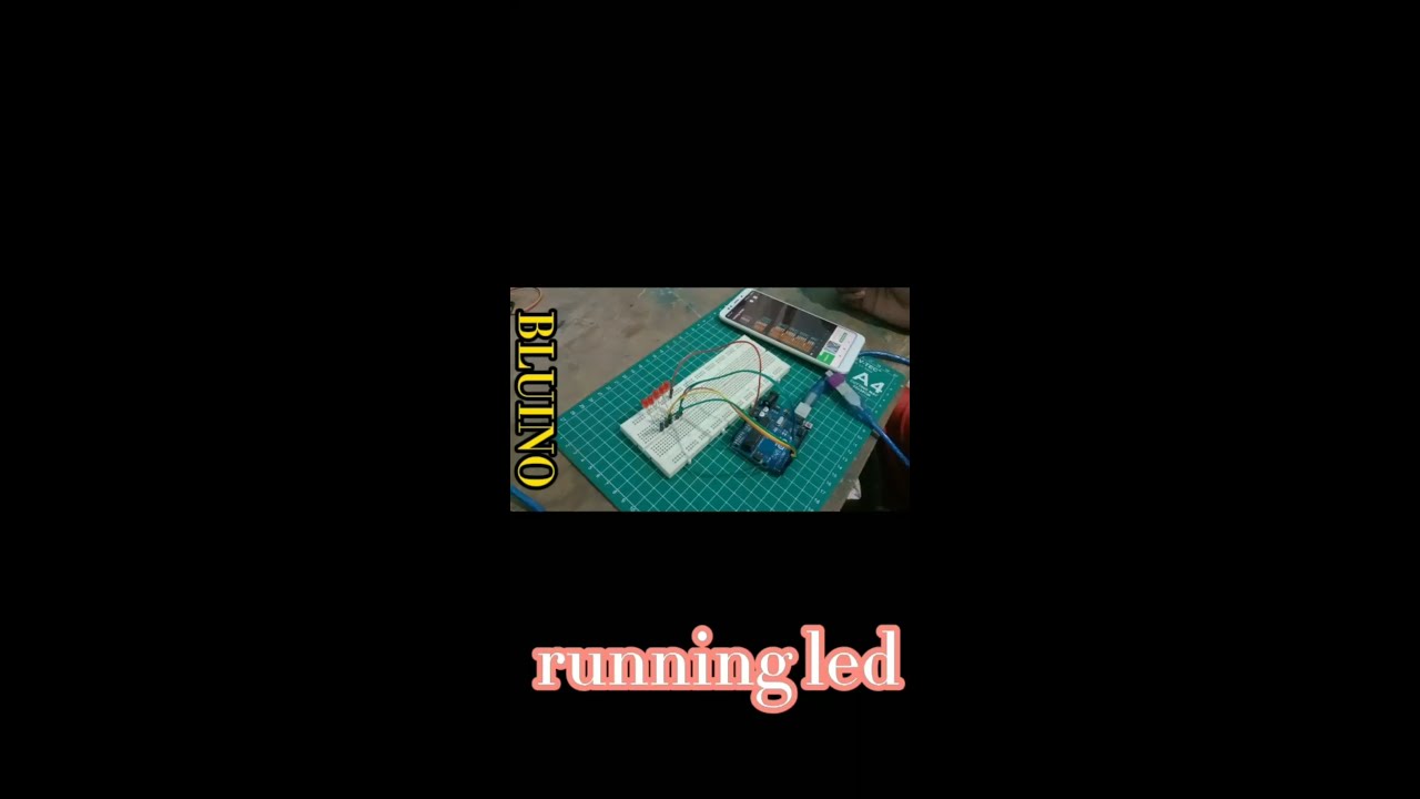 Running Led Menggunakan Bluino Loader Youtube