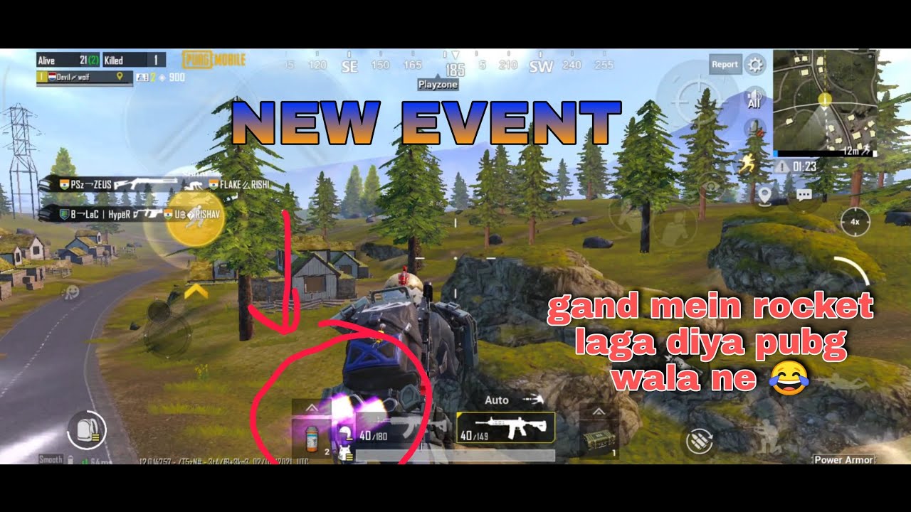 My 1st Game in New POWER ARMOR | PUBG MOBILE - YouTube