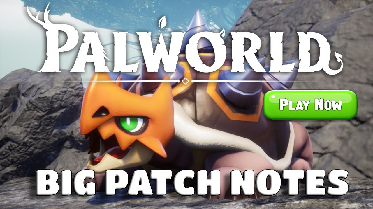 PALWORLD New Update is BIG! 🔥- FULL PATCH NOTES! - YouTube
