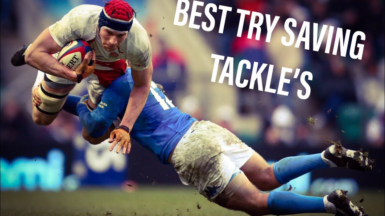 Rugby Best Try-Saving Tackles - YouTube
