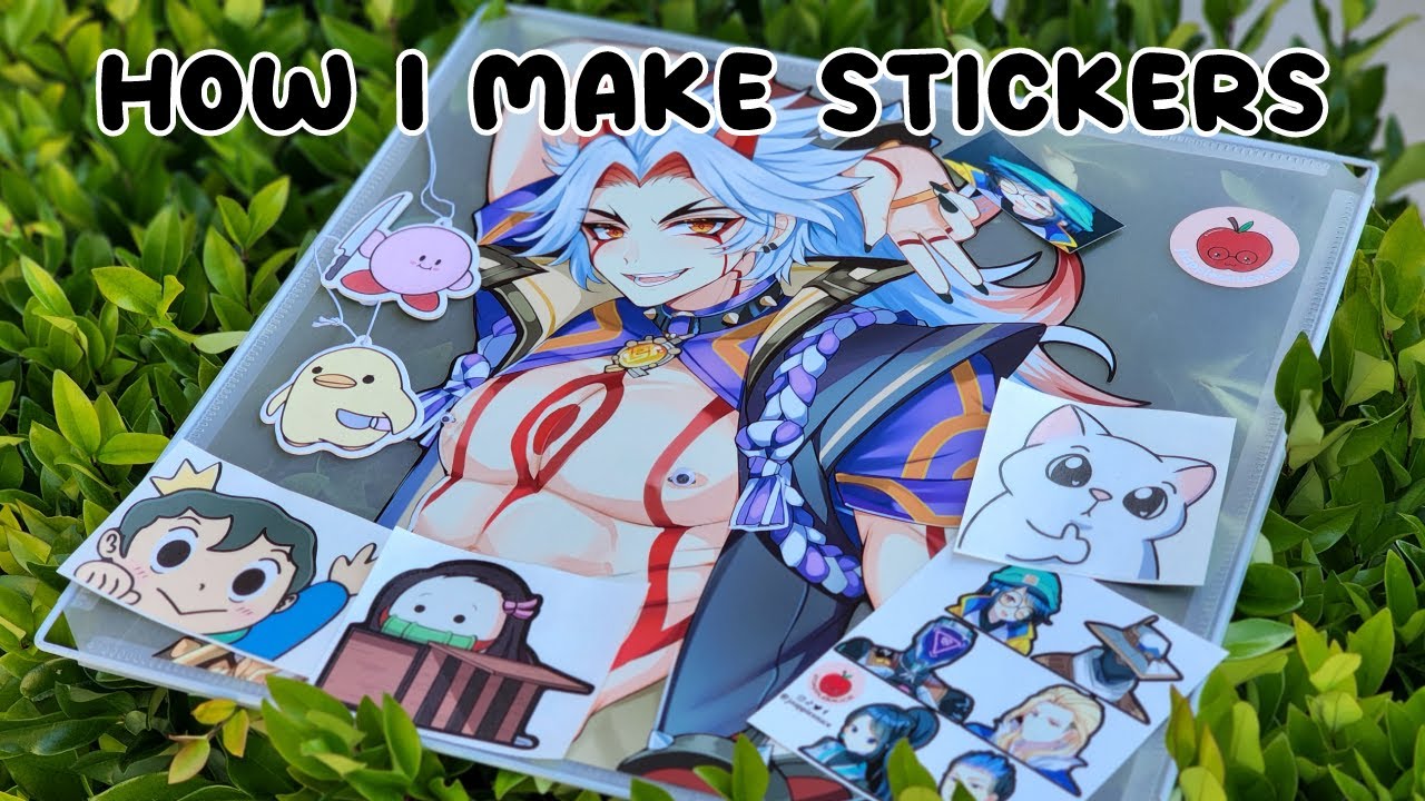 How I Make Stickers DIY Waterproof Vinyl Sticker YouTube how-i-make-stickers-diy-waterproof-vinyl-sticker-youtube