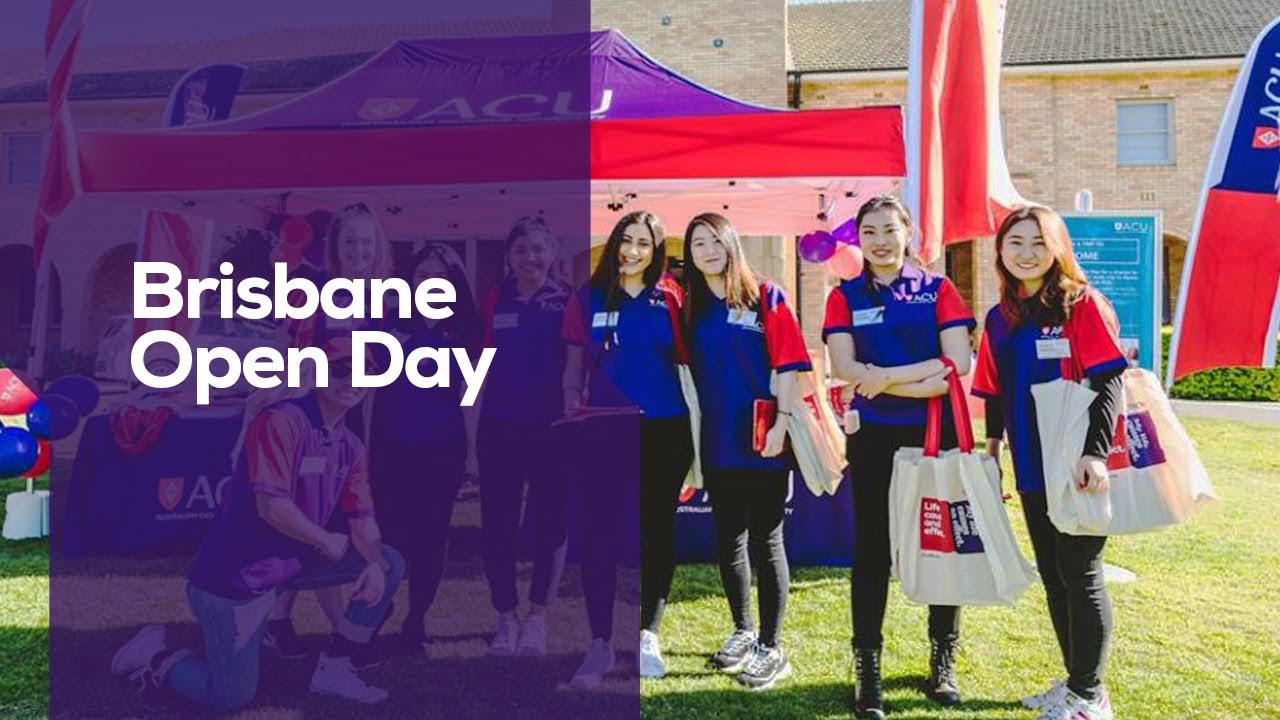 ACU I Brisbane Open Day Highlights I 2017 - YouTube
