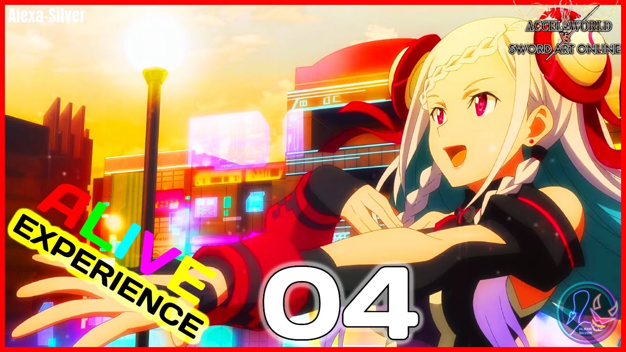 SAO AW 04 | Yuna and Graphite Edge 🎵 | Sword Art Online VS Accel World ...