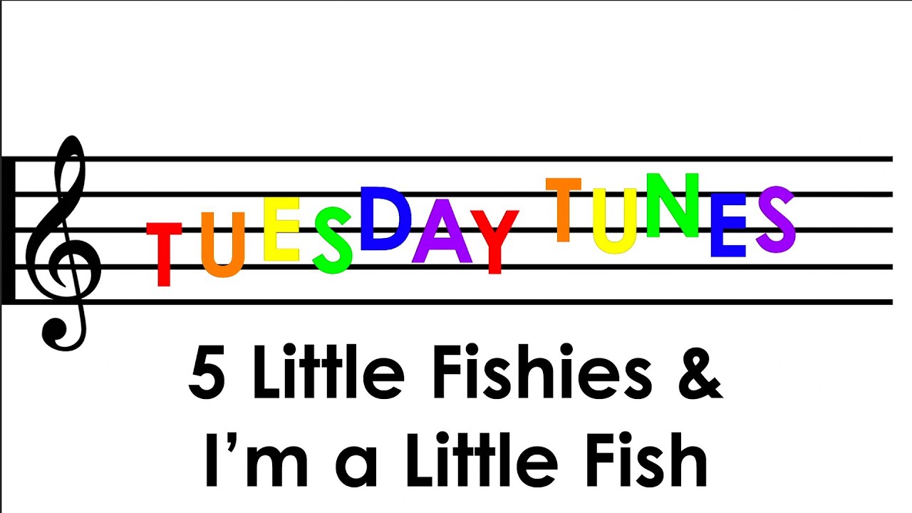 5 Little Fishies | Tuesday Tunes - YouTube