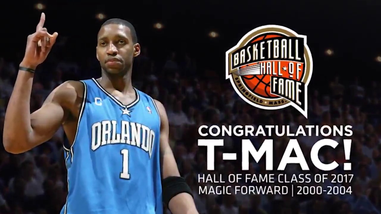 Congratulations Tracy McGrady! - YouTube