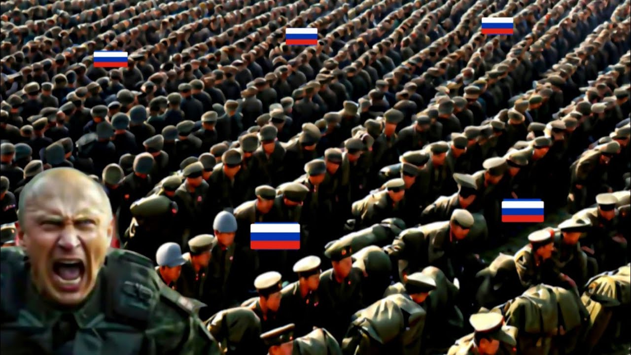 look what happened! the entire Russian army surrendered en masse to ...