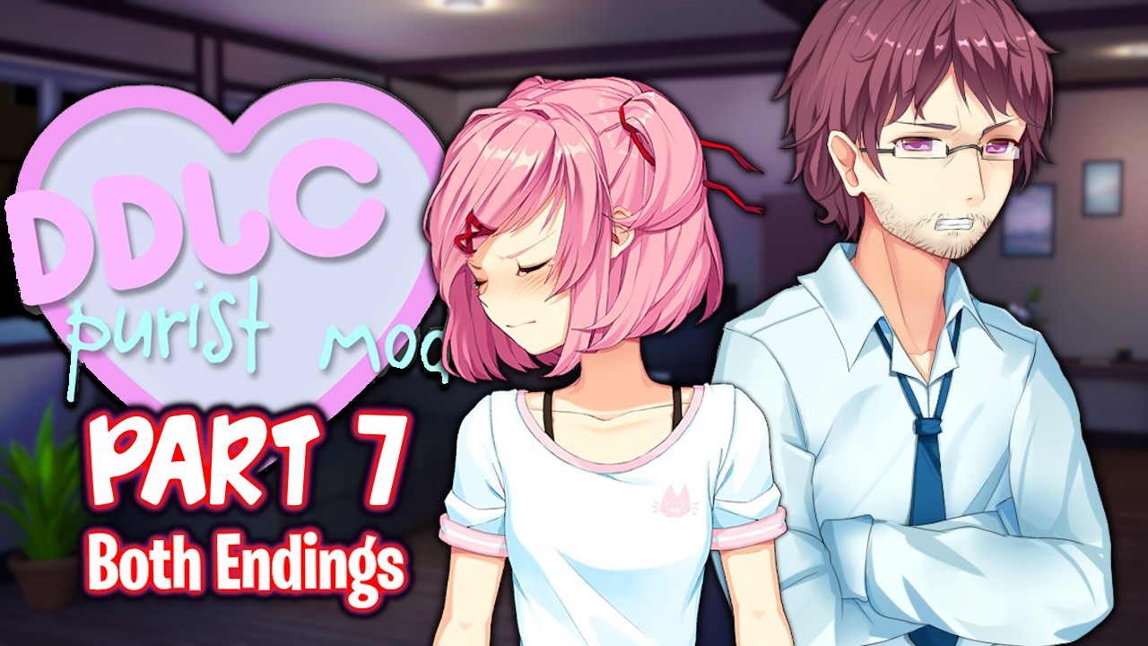 Natsuki Route!! | Part 7 (Both Endings) | DDLC Purist MOD [ Full Non ...