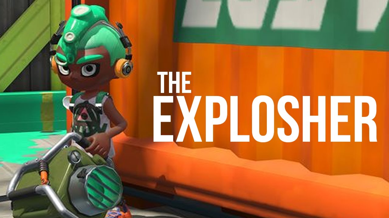 NEW EXPLOSHER GAMEPLAY (Splatoon 2) - YouTube