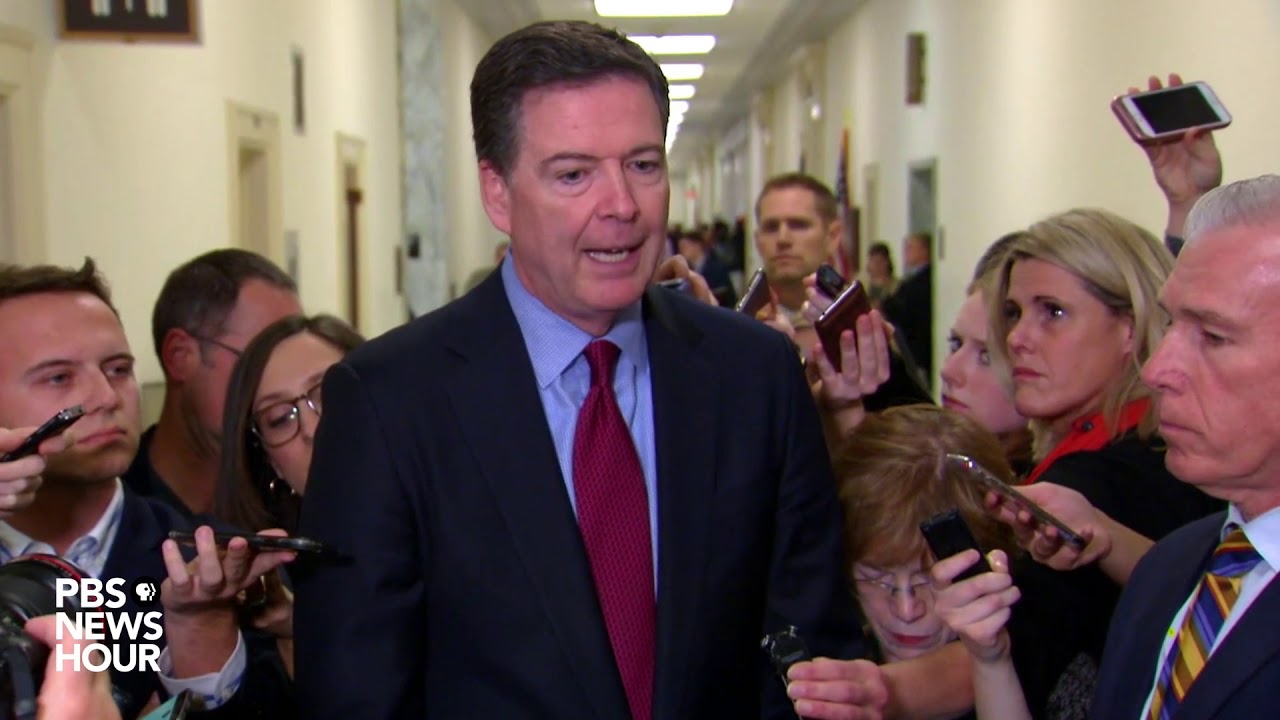 WATCH: Comey talks about closed-door interview with House GOP - YouTube