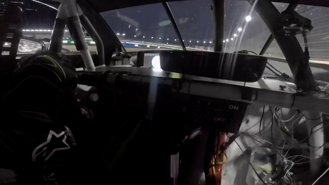 NASCAR Next Gen (Gen 7) testing in-car footage on the Charlotte motor ...